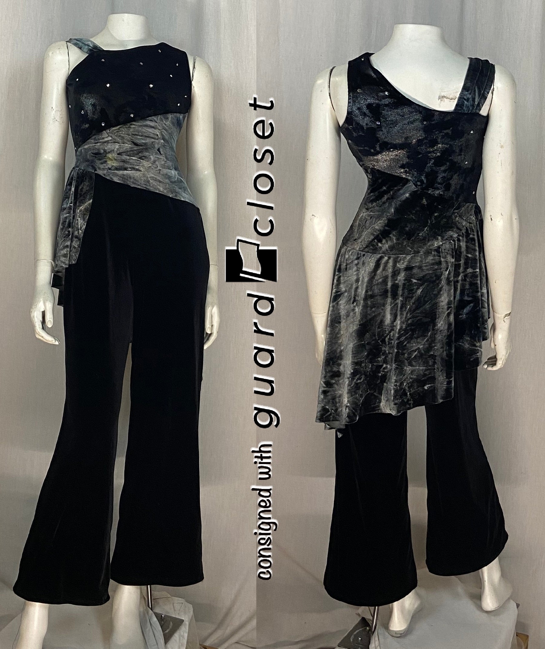 13 black gray tank Algy unitards – guardcloset