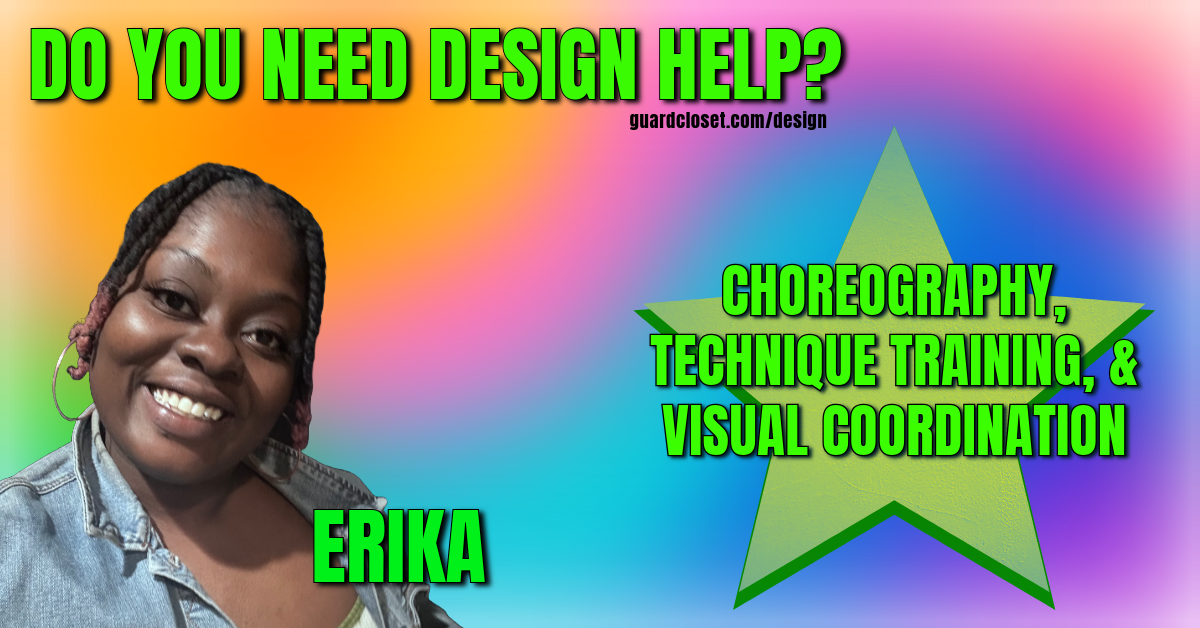 Erika Plez Brings Color Guard Choreography & Technique Talents to Guar ...