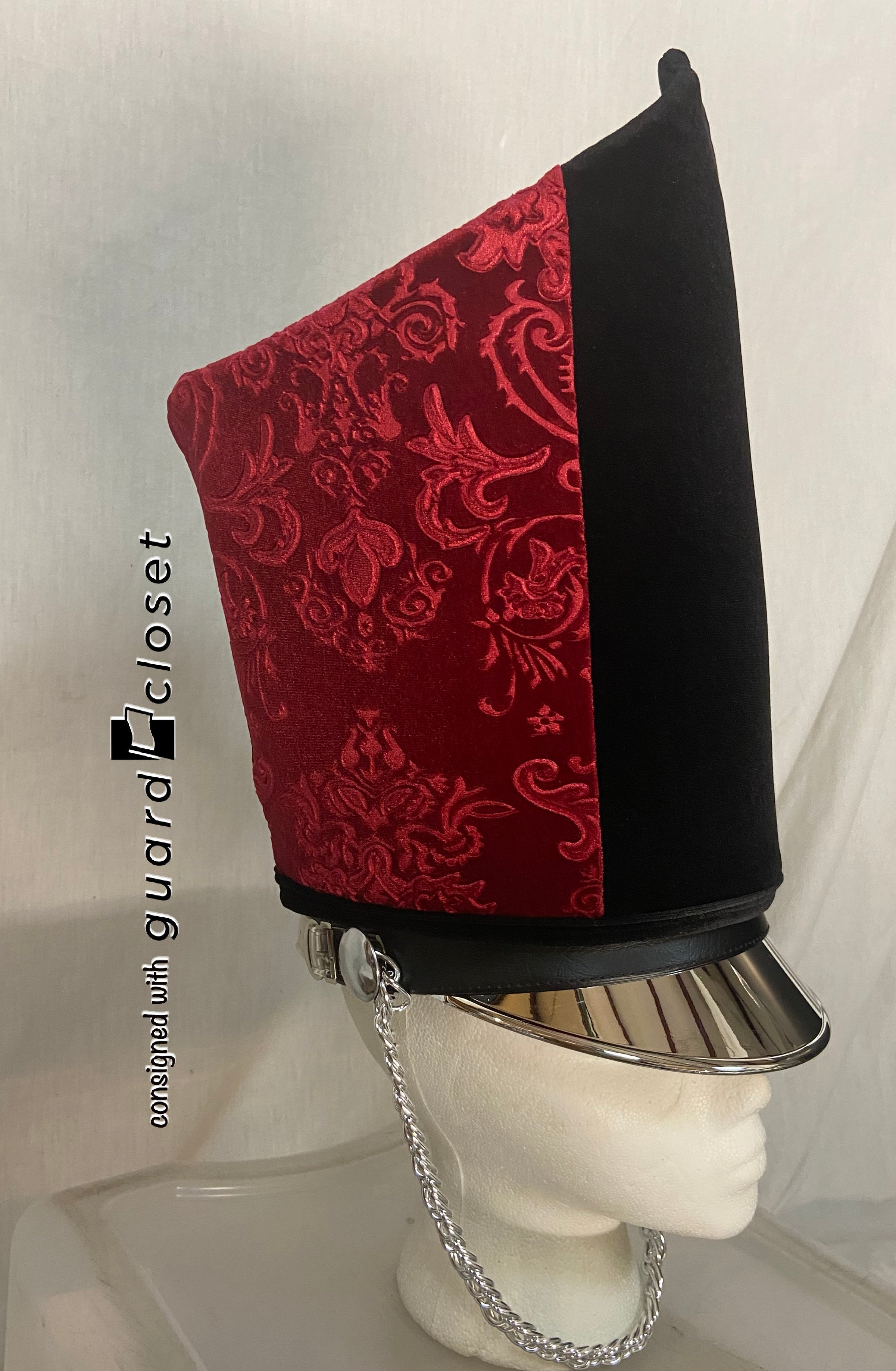 37 maroon black shako wraps + 2 black shako wraps A Wish Come True ...