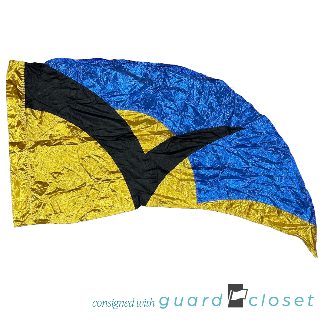12 Gold Blue Black Style Plus Flags – guardcloset