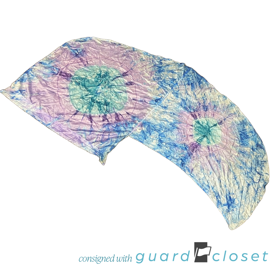 10 multi color solid flags - guardcloset