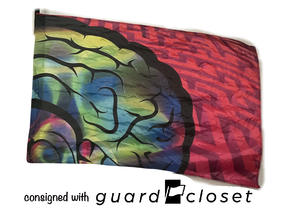 26 multicolor brain flags - guardcloset