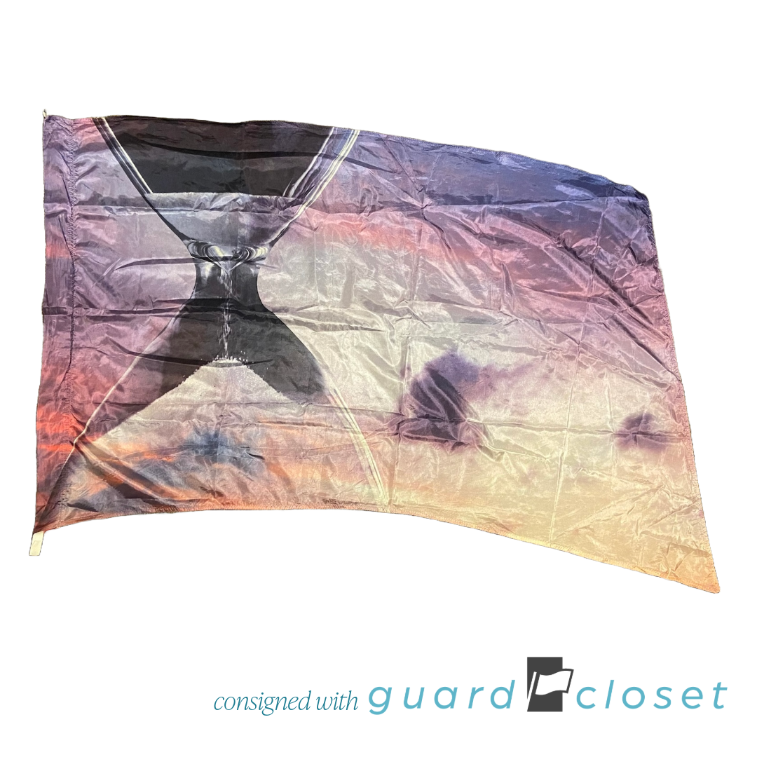 10 Purple Hourglass Time Flags by McCormicks – guardcloset